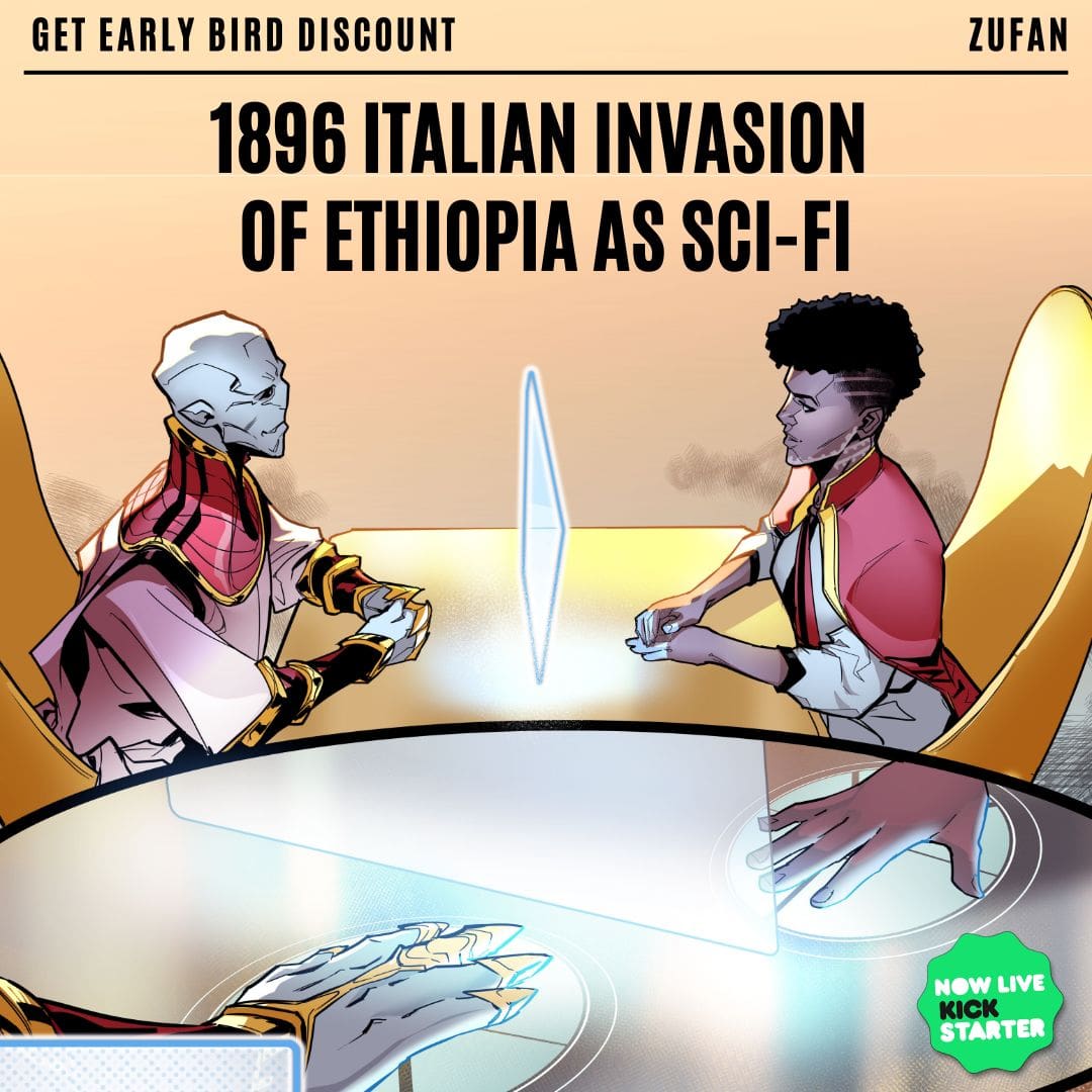 ZUFAN: Now LIVE on Kickstarter | Etan Comics